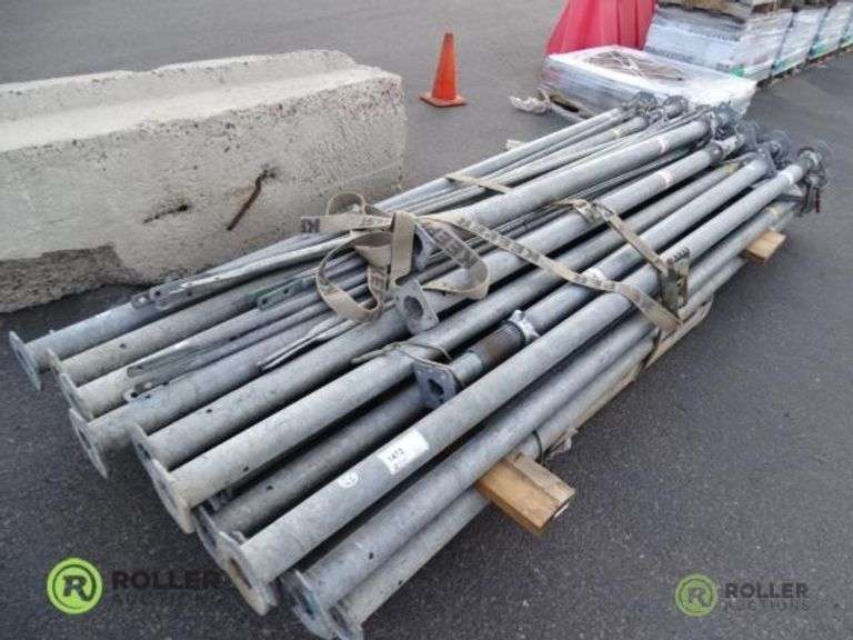 Pallet of Thyssen Hunnebeck AS550 Elevated Desk Shoring - Roller Auctions