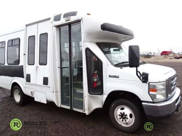 2008 FORD E450 SUPER DUTY 12-PASSENGER STAR TRANS SHUTTLE BUS, 6.8L V10 ...