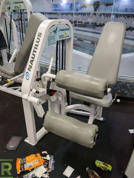 Nautilus Nitro Seated Leg Curl Cable Machine - Roller Auctions