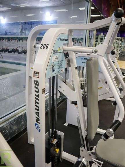 Nautilus Nitro Vertical Chest Cable Machine - Roller Auctions
