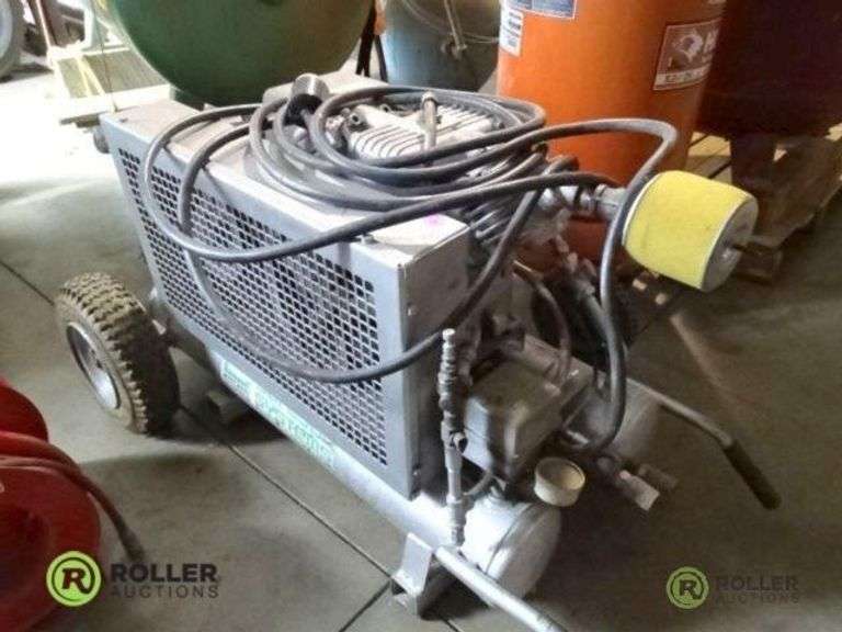 Carlson Systems Electric Dual Tank Air Compressor, 5Hp, Single Phase ...