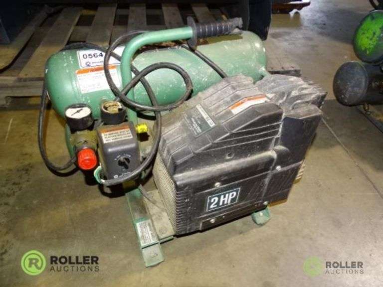 Hitachi EC-12 4-Gallon, 2Hp Air Compressor - Roller Auctions