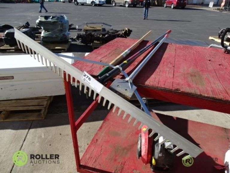 Razorback Landscape Rake, Ames Hand Cultivator and Floor Scraper ...