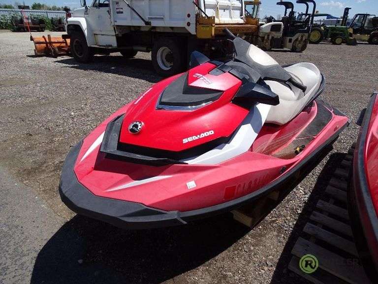 2011 Sea-Doo BRP GTI-SE130 Jet Ski, 1.49L Rotax 4-Tec Engine, 3-Person ...