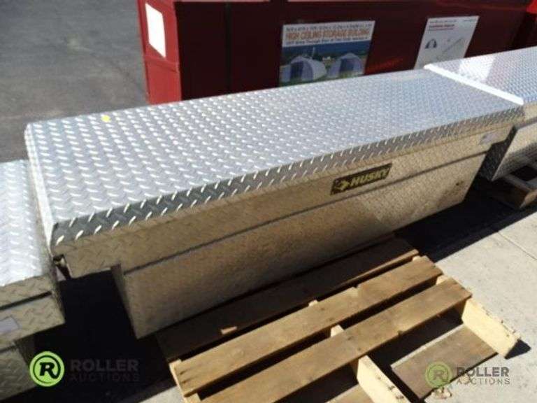 Husky 70in Diamond Plate Crossover Toolbox - Roller Auctions