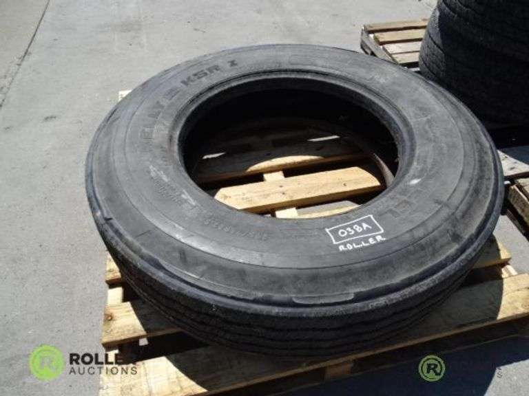 Kelly KSR I Armor Steel 295-75R 22.5 Semi Tire - Roller Auctions