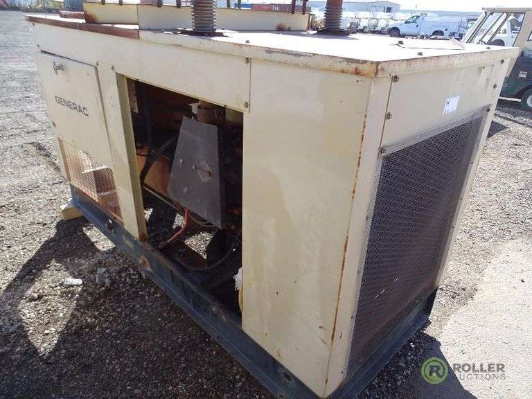 Generac Skid Mounted Generator, Propane, 36KW, Single Phase, Model ...