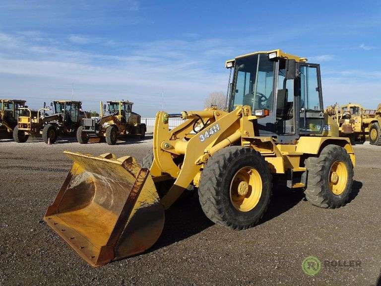 2004 John Deere 344H Wheel Loader, Quick Coupler, 17.5R25 Tires, County ...