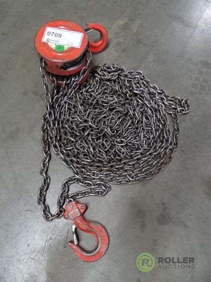 CM 1 -Ton Chain Hoist - Roller Auctions