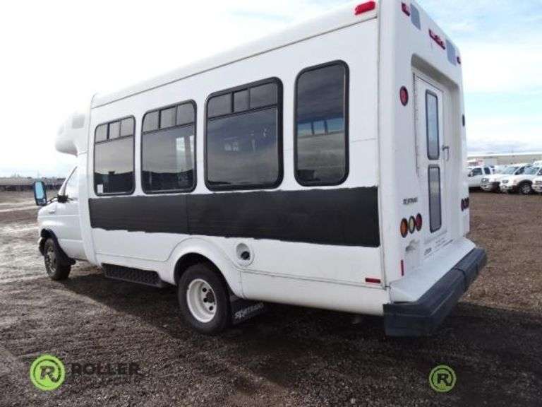2006 FORD E450 SUPER DUTY 12-PASSENGER STAR TRANS SHUTTLE BUS, 6.8L V10 ...