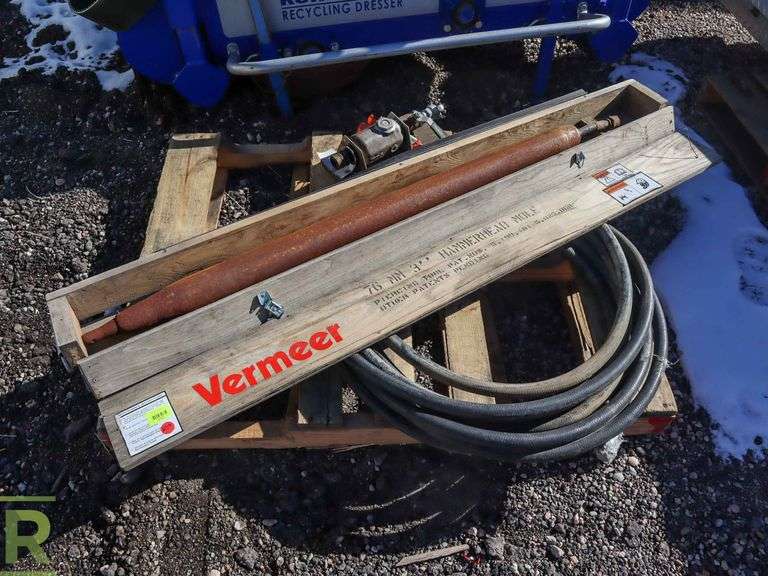 Vermeer 3” Hammerhead Mole Piercing Tool - Roller Auctions