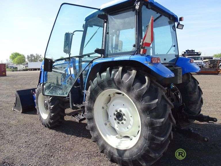 NEW HOLLAND TL90A 4WD Tractor/ Loader, 3-Pt., PTO, Mod. 830TL Loader ...