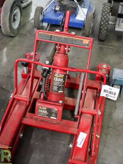 Team Mechanix 1500-Lb ATV/Motorcycle Jack - Roller Auctions