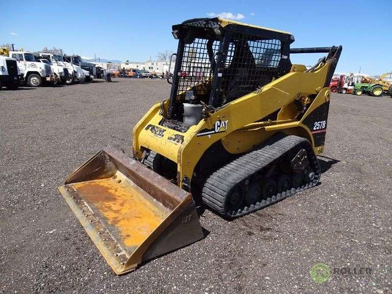2004 Caterpillar 257B Crawler Skid Steer Loader, Auxiliary Hydraulics ...