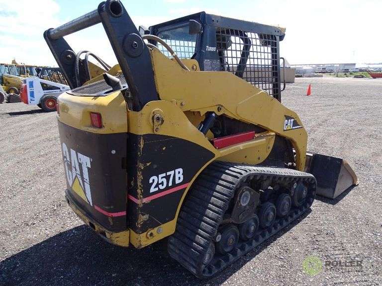 2004 Caterpillar 257B Crawler Skid Steer Loader, Auxiliary Hydraulics ...