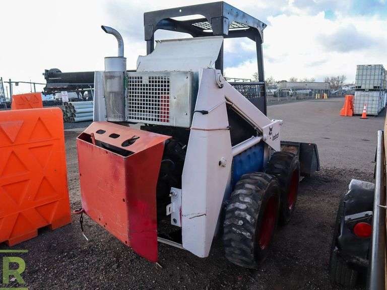 Bobcat 722 Skid Steer Loader - Roller Auctions