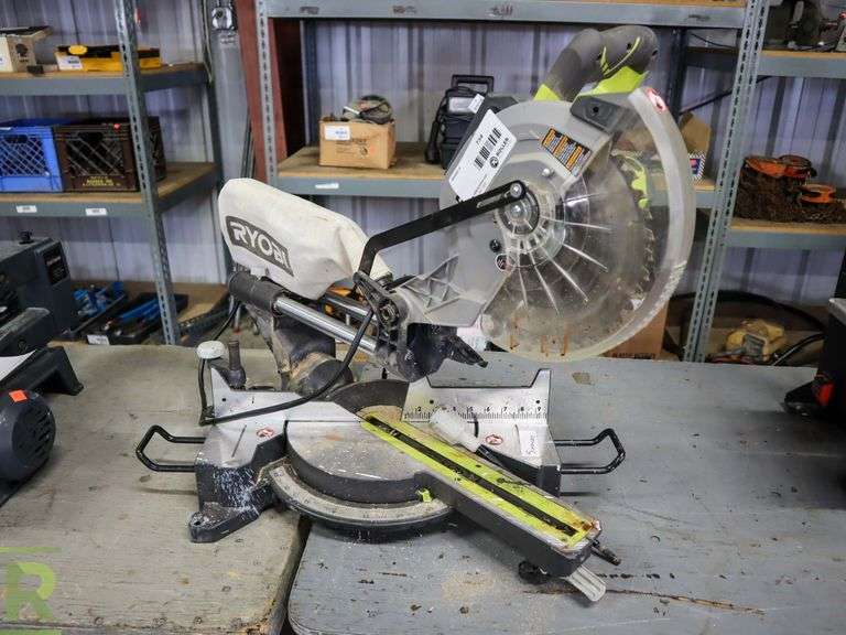 Ryobi TSS102L Sliding Compound Miter Saw - Roller Auctions