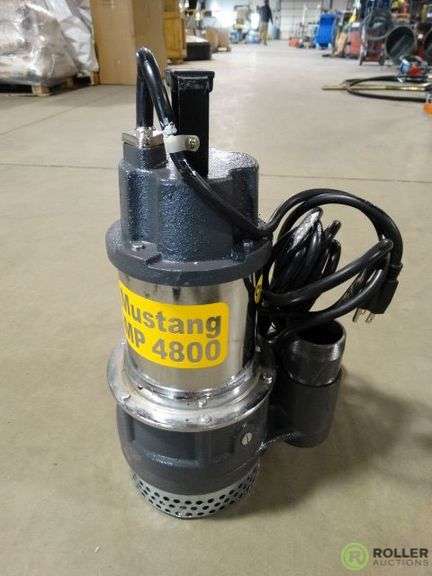 New Mustang MP 4800 Submersible Water Pump, 2" - Roller Auctions