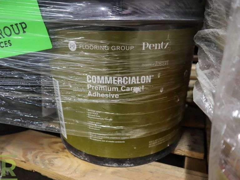Pallet Of Pentz Commercialon Carpet Adhesive - Roller Auctions