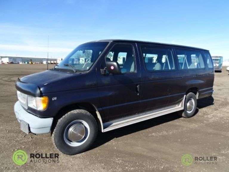2000 FORD E350 XL SUPER DUTY PASSENGER VAN, 6.8L V10, Automatic Mileage:75473 Emissions:PASSED ...