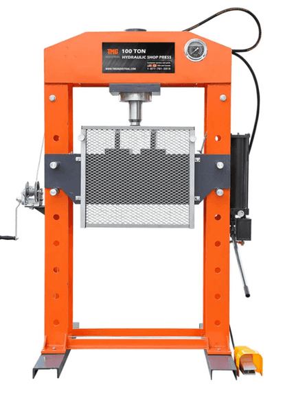 New TMG TMG-SP100 100 Ton Hydraulic Shop Press - Roller Auctions