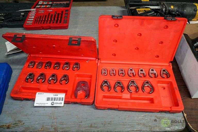 (2) Crowfoot Socket Sets - Roller Auctions