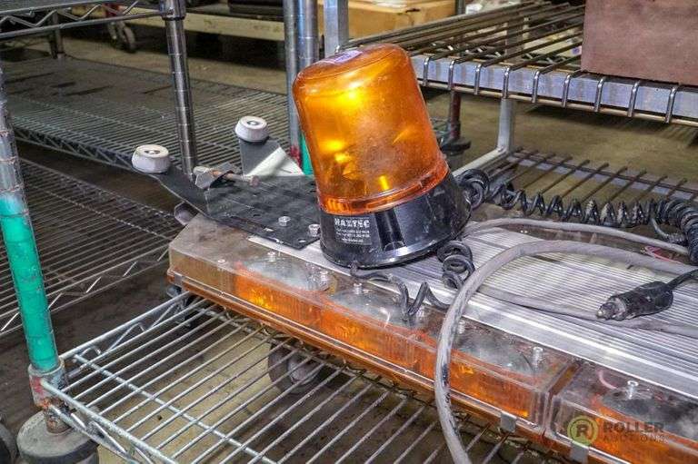 Haztec Light and Excalibur Code 3 Light Bar - Roller Auctions