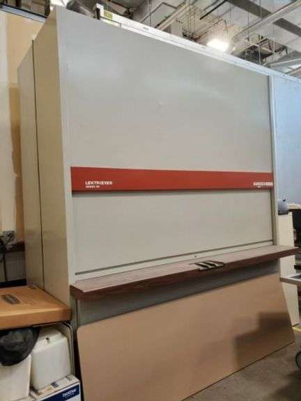 Lektriever Series 80 Carousel Filing System - Roller Auctions