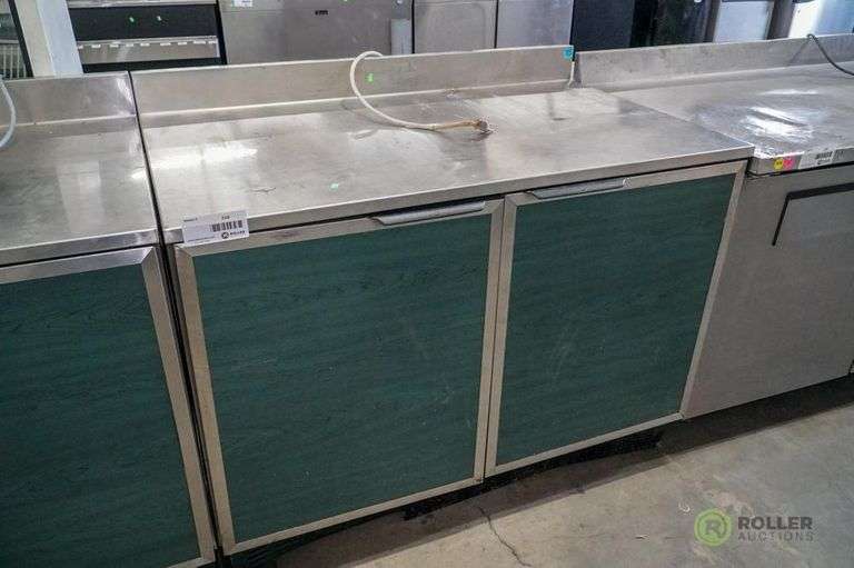 Duke RUF-48-M 48in Stainless Steel 2-Door Refrigerated Work Top on ...