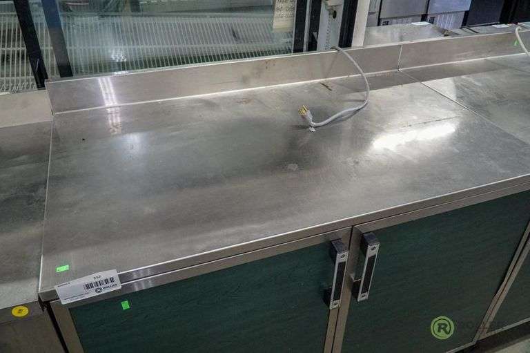 Duke RUF-48 48in Stainless Steel 2-Door Refrigerated Work Top on ...