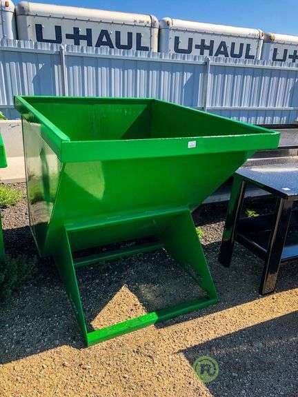 New Brute 1.75 Yard Heavy Duty Trash Hopper To Fit Skid Steer Loader ...