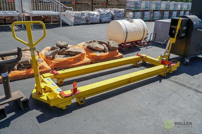 10-Ton Rigging Cart With (2) Swivel Handles - Roller Auctions