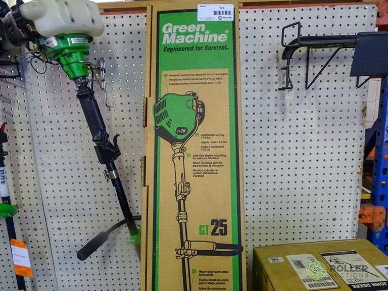 New Green Machine By John Deere GT25 Line Trimmer, Gas - Roller Auctions