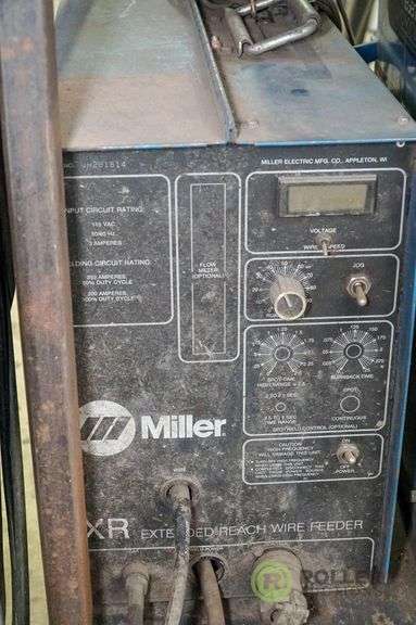 Miller Regency 200 DC Arc Welding Power Source, Miller XR Extended ...
