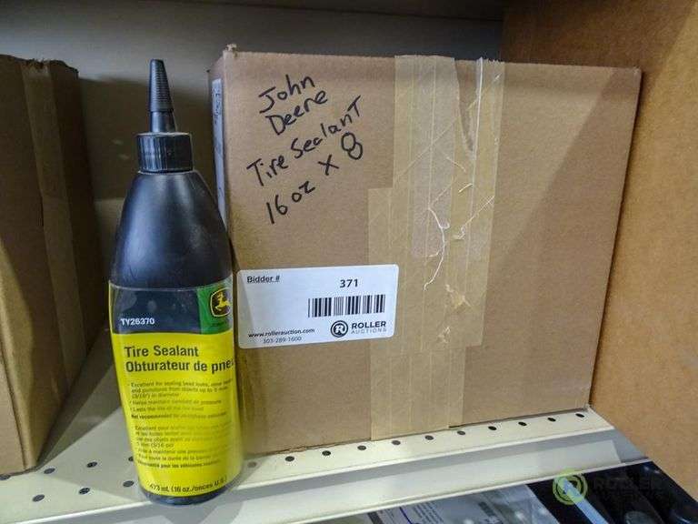 (10) John Deere TY26370 Tire Sealant - Roller Auction