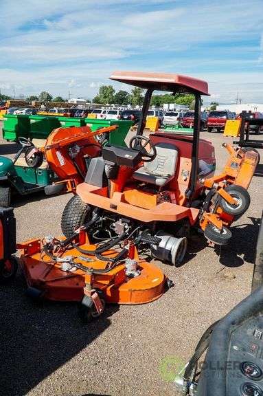 Jacobsen HR 5111 4WD 13' Wide Ride-On Batwing Mower, Kubota 4-Cylinder ...