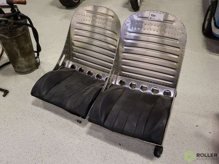 (2) Aluminum Racing Seats - Roller Auctions