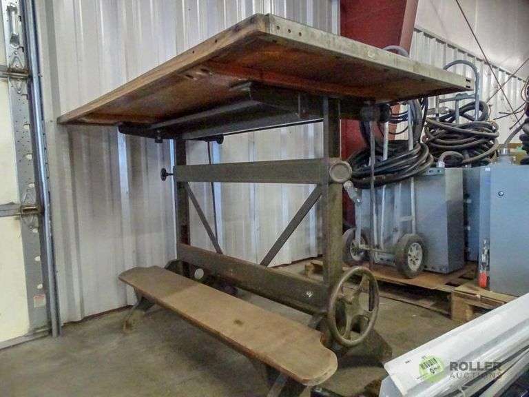 Hamilton-Economy 214-31132-38 Drafting Table - Roller Auctions