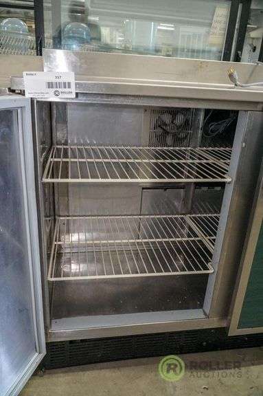 Duke RUF-48 48in Stainless Steel 2-Door Refrigerated Work Top on ...