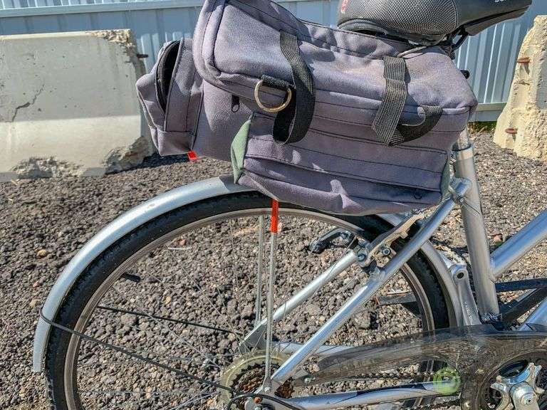 Huffy Magellan Drop Bar Commuter Bike With Rear Rack, Adjustable Height ...