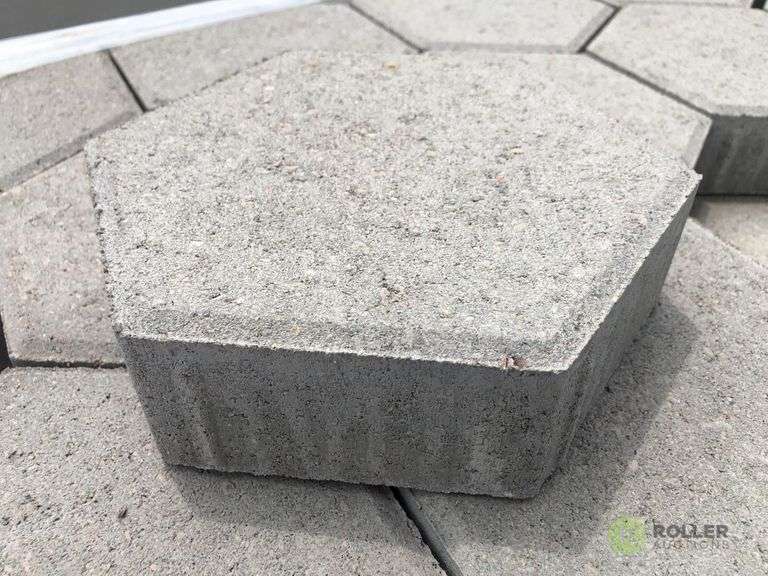 (3) Pallets of Pavestone Pentagon Pavers - Roller Auctions