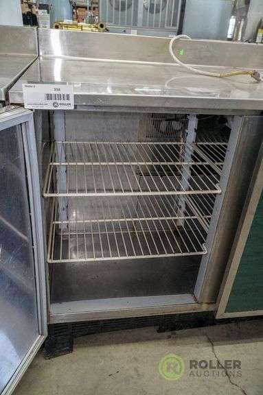 Duke RUF-48-M 48in Stainless Steel 2-Door Refrigerated Work Top on ...