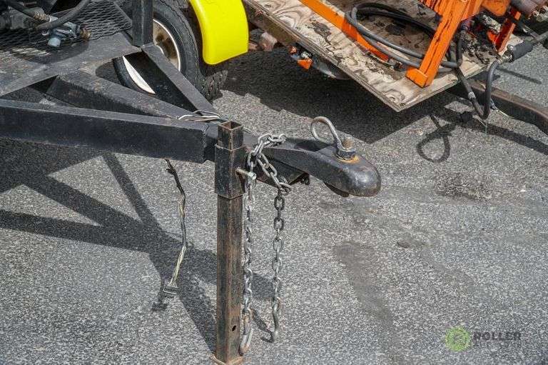 S/A Tow Behind 6' Smoker, Ball Hitch, 1/4Hp Electric Spit Turner Motor ...