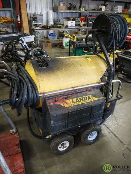 Landa Hot2-15021D Hot Water Pressure Washer, Electric, Diesel Heater ...