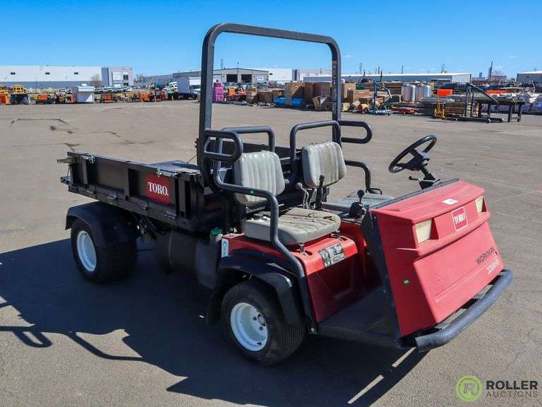 Toro Workman 3300-D, Utility Dump Bed, Diesel, Showing 1851 Hours ...