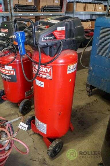 Husky WL660800AJ Vertical Air Compressor, 32-Gallon, 1.7Hp - Roller ...