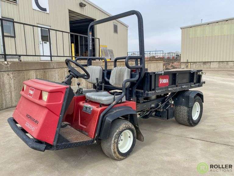 Toro Workman 3300-D, Utility Dump Bed, Diesel, Showing 1851 Hours ...