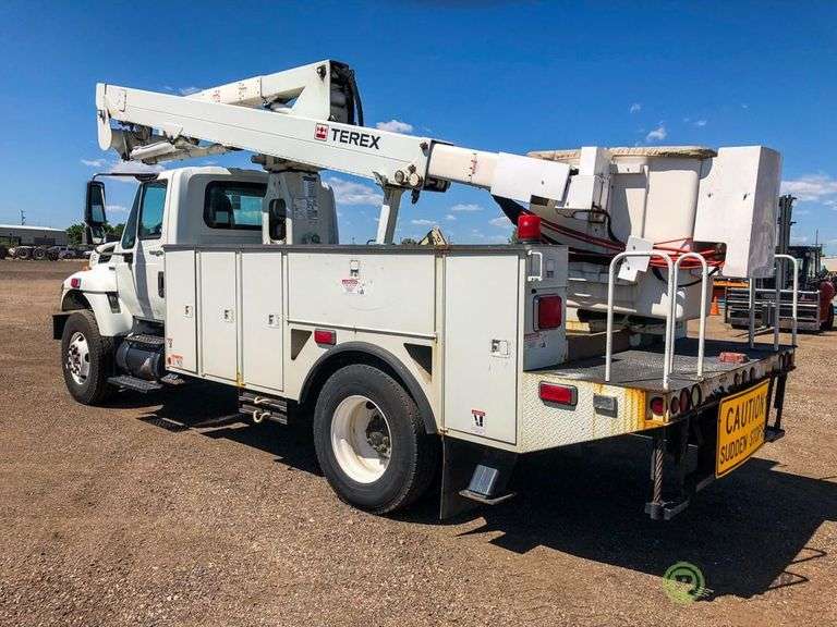 2008 INTERNATIONAL WORKSTAR 7400 Bucket Truck, MaxxForce Diesel, Automatic, Terex Hi-Ranger ...