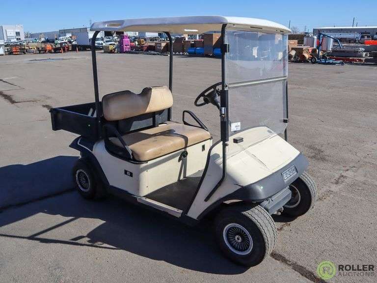 EZ-GO 27647-GO1 Utility Cart, Electric With EZ-GO Charger - Roller Auctions