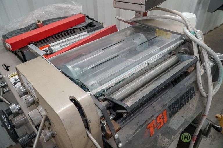 Ryobi 3200CD Small Offset Press With T-51 2nd Head and Crestline Dampening System, 220V, 12A, 50 ...